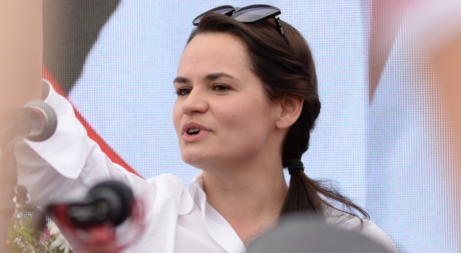 Cichanouska: międzynarodowa odpowiedź na represje wciąż za słaba